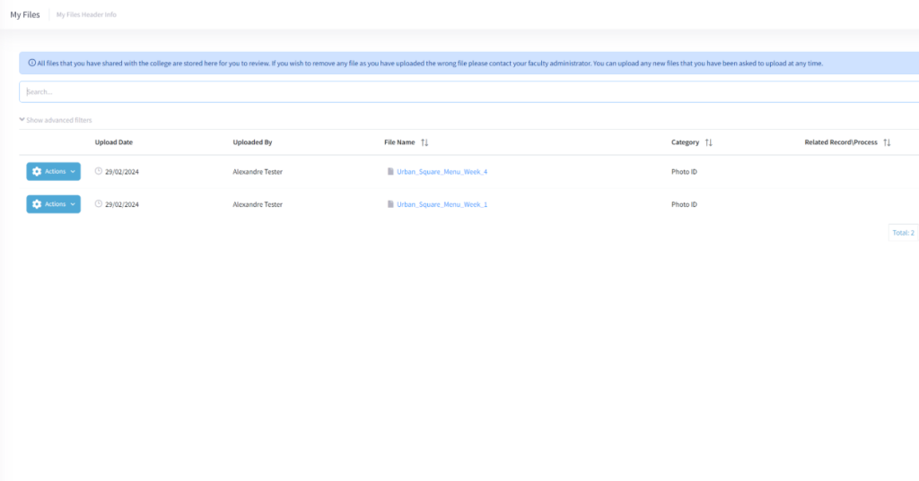 Communications & File Management Module – Themis